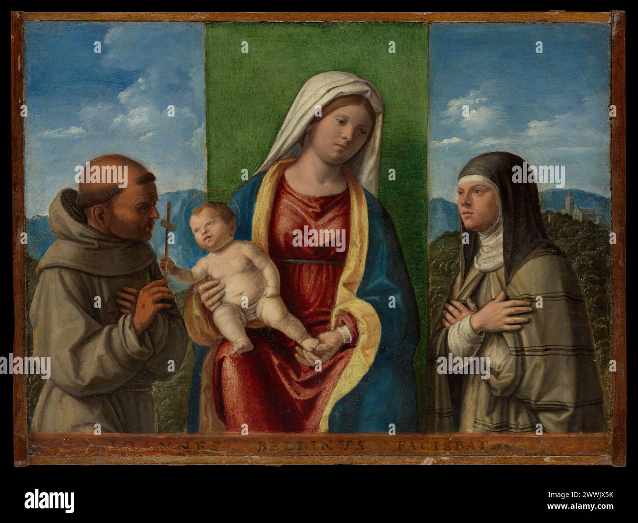 Madonna and Child with Saints Francis and Clare, 1510s, The Metropolitan Museum of Art Giovanni ...