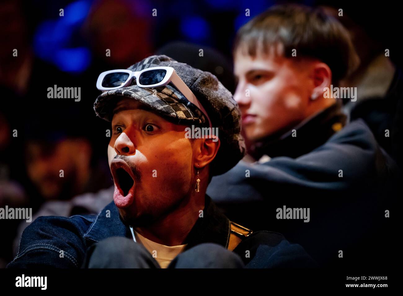 ROTTERDAM - Audience during the breakdance competition Red Bull BC One ...
