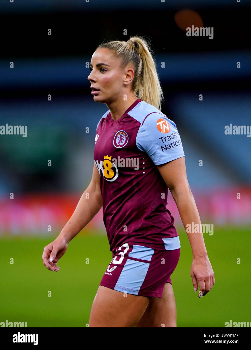 Aston Villa's Adriana Leon during the Barclays Women's Super League ...