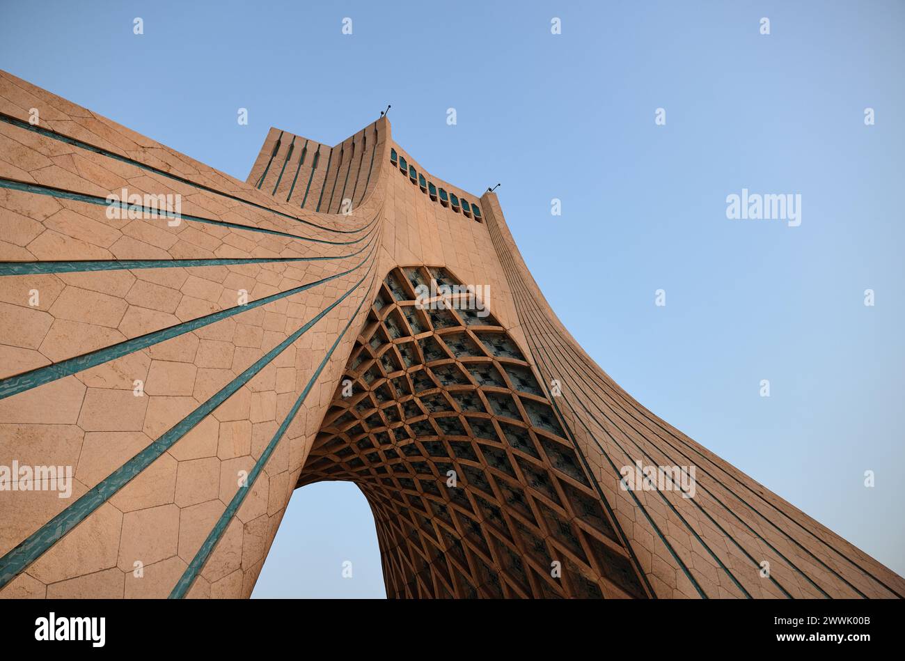 The Azadi Tower is a symbol of freedom in Iran, the main symbol of Iran ...