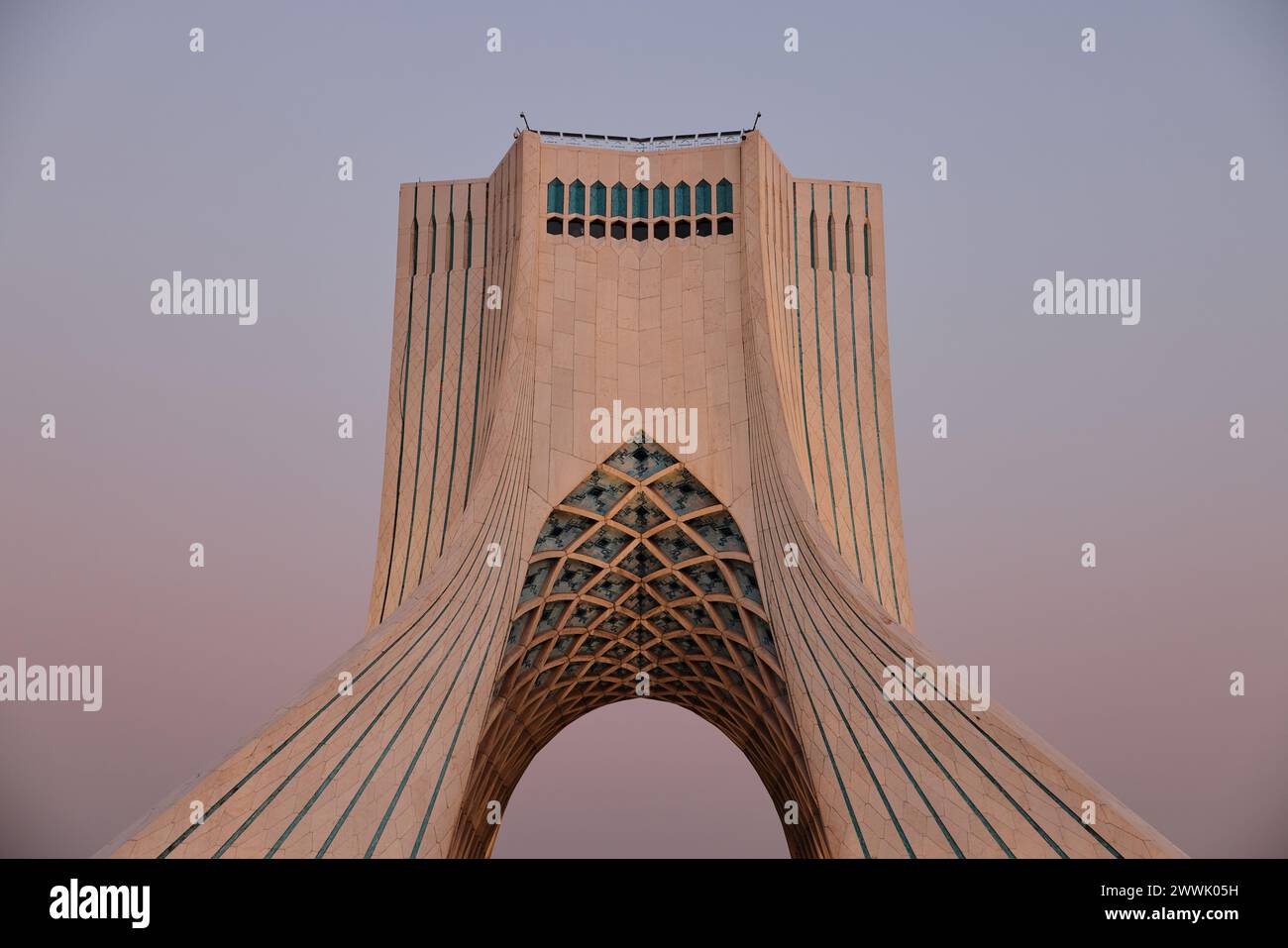 The Azadi Tower is a symbol of freedom in Iran, the main symbol of Iran ...