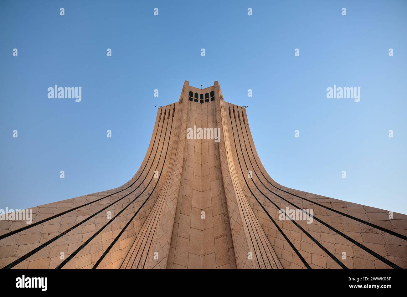 The Azadi Tower is a symbol of freedom in Iran, the main symbol of Iran ...