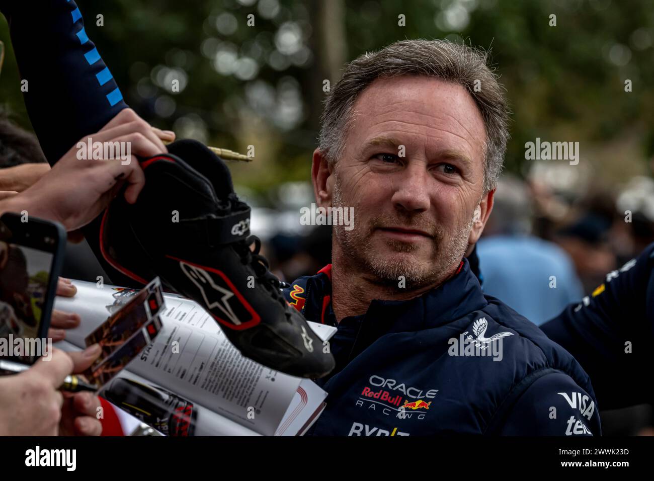 Christian horner fórmula 1 melbourne hi-res stock photography and images - Alamy