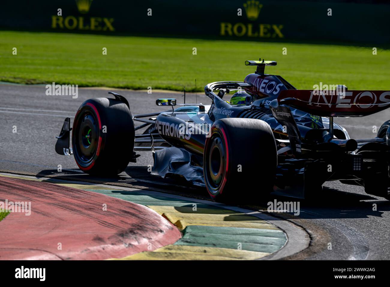 Melbourne, Australia, March 23, Lewis Hamilton, from the United Kingdom ...