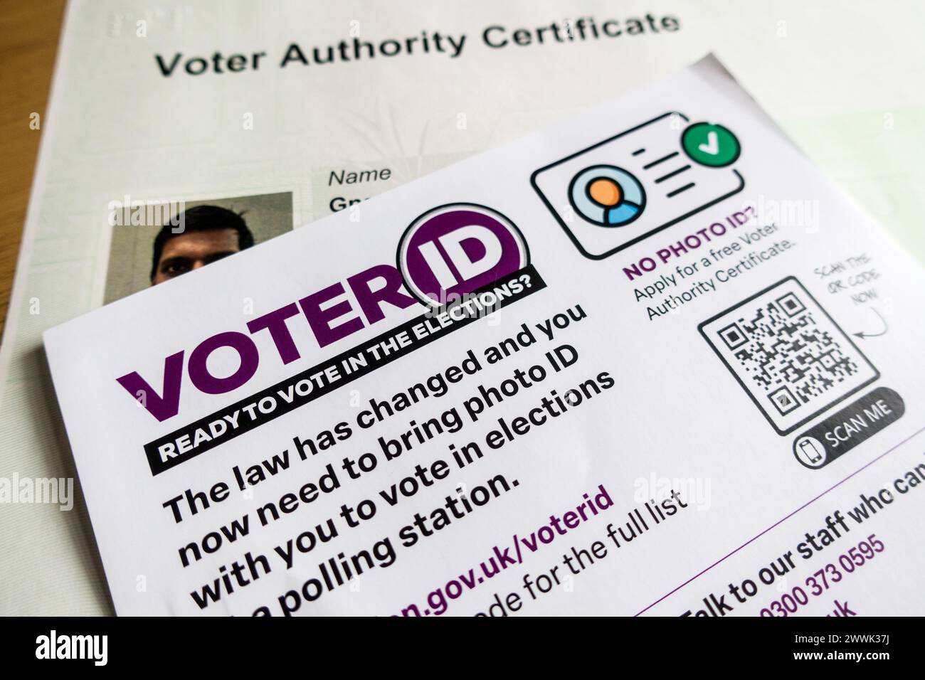 Voter photo id hi-res stock photography and images - Alamy