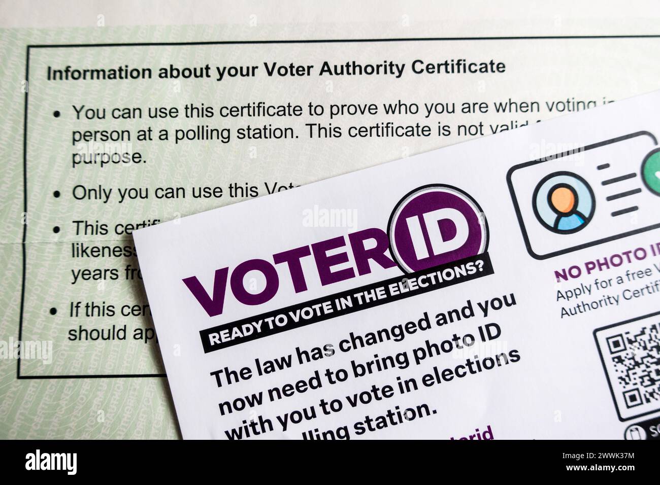 Voter identification card hi-res stock photography and images - Alamy