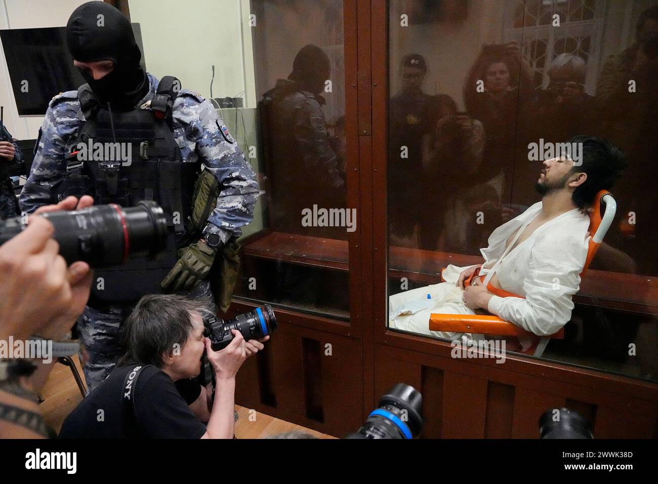 Mukhammadsobir Faizov, a suspect in Friday's shooting at the Crocus ...