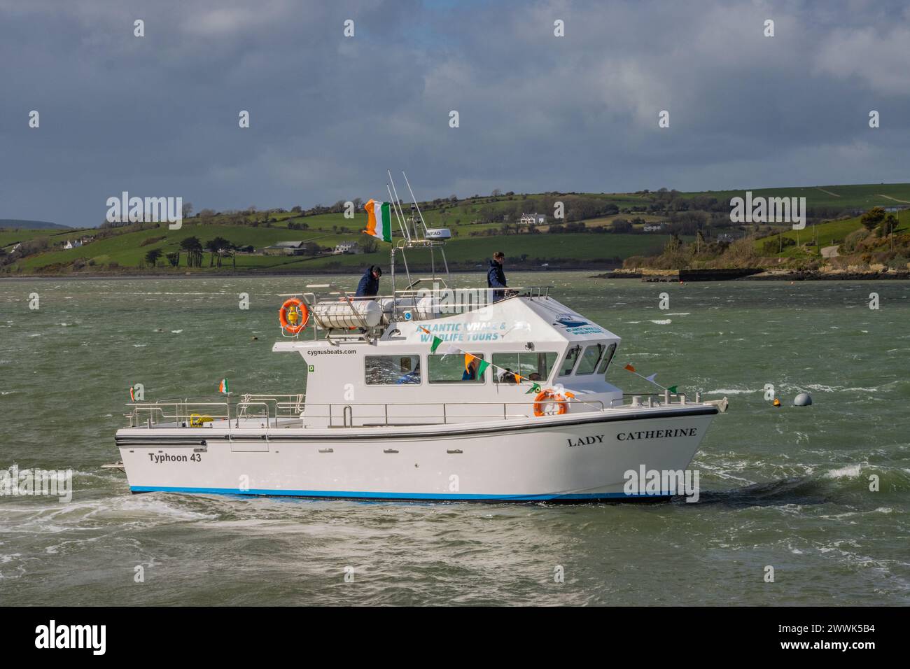 Launch ceremony of Lady Catherine, Atlantic Whalewatch & Wildlife Tours ...