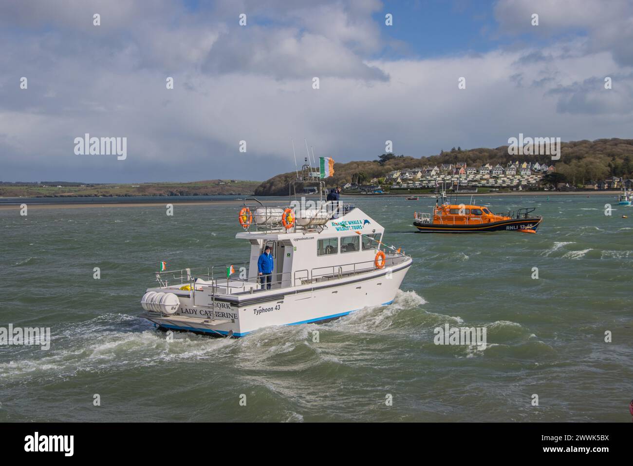 Launch ceremony of Lady Catherine, Atlantic Whalewatch & Wildlife Tours ...