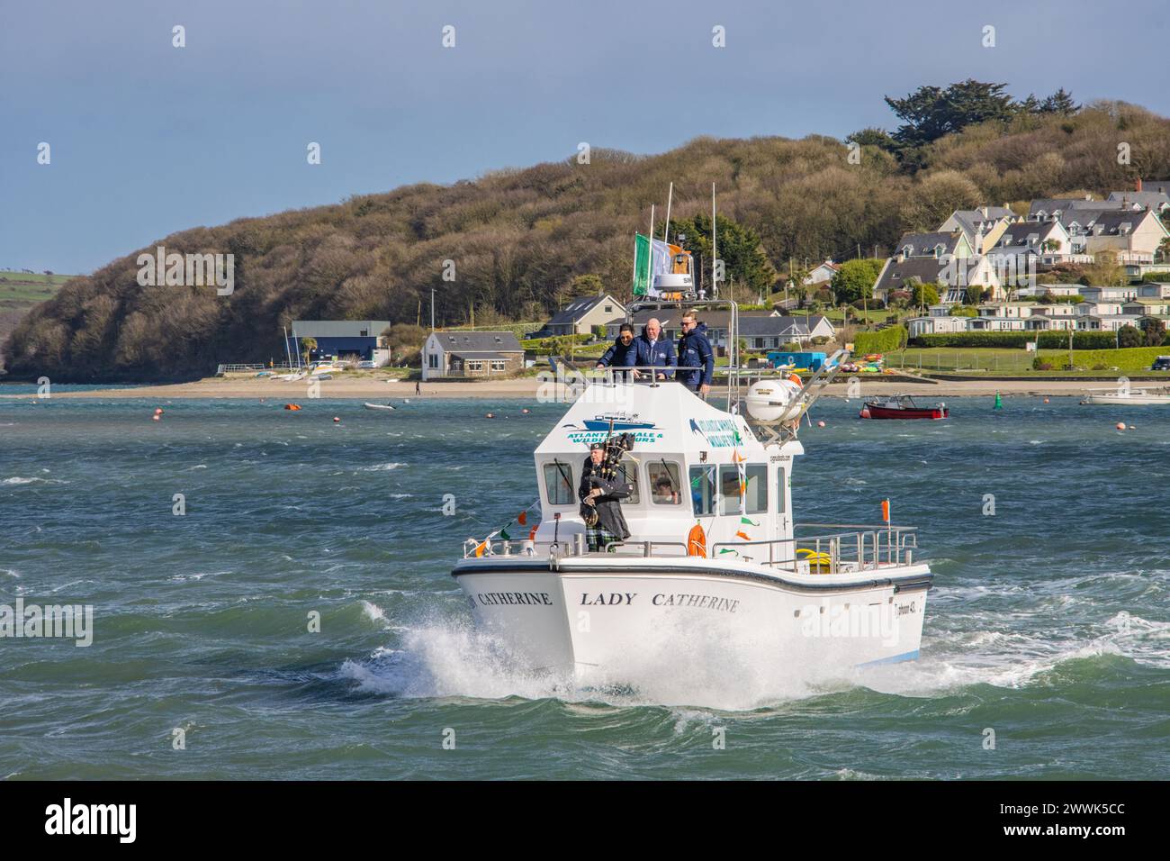 Launch ceremony of Lady Catherine, Atlantic Whalewatch & Wildlife Tours ...