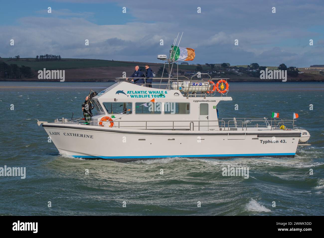 Launch ceremony of Lady Catherine, Atlantic Whalewatch & Wildlife Tours ...