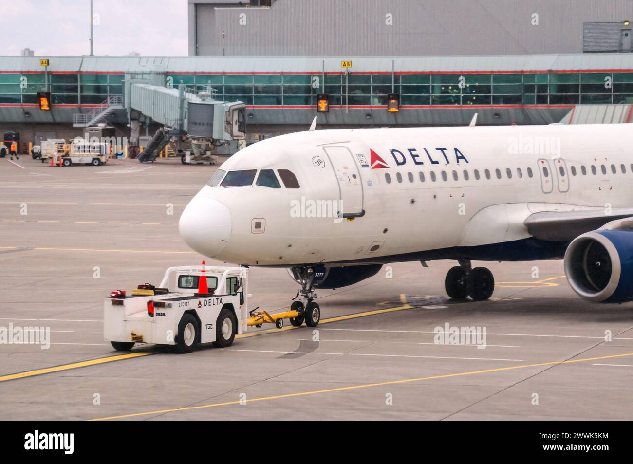 Toronto, Canada - 03 10 2024: Airbus A320 jet airliner of Delta Air ...