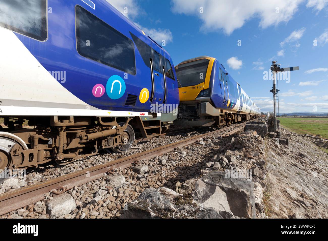 Grange over sands train accident hi-res stock photography and images ...