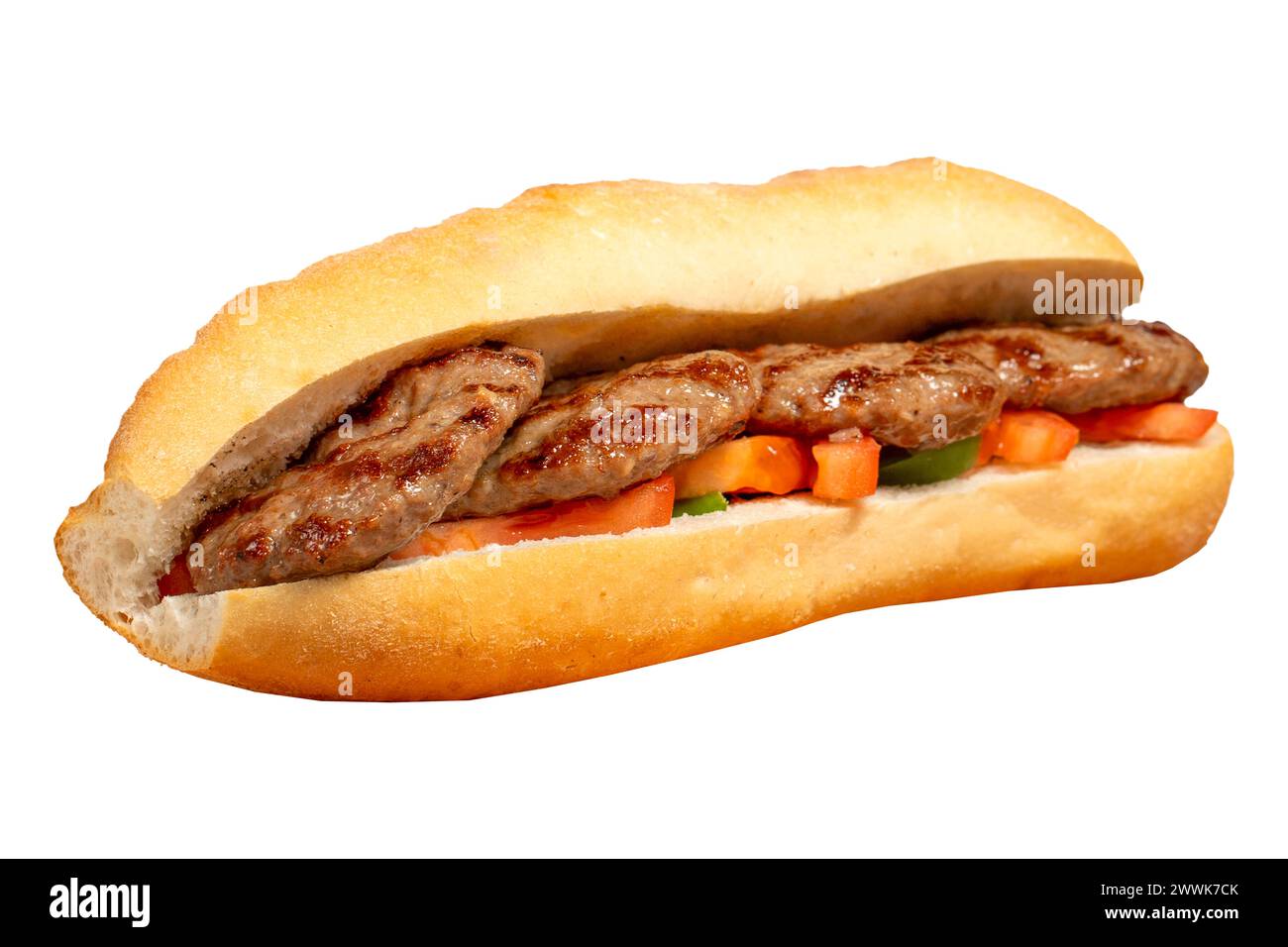 Traditional turkish kofte prepared Cut Out Stock Images & Pictures - Alamy