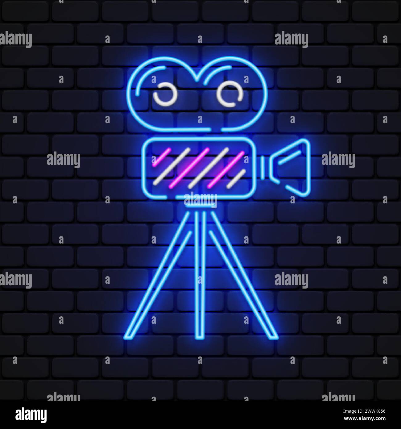 Graphic camera light effect Stock Vector Images - Alamy