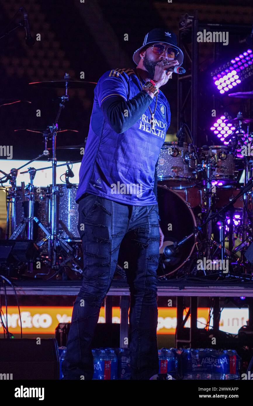 Orlando, Florida, USA, March 23, 2024, R&B Singer Montell Jordan ...