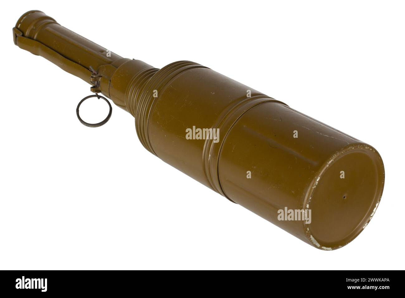RKG-3 Soviet anti-tank handheld shaped-charge grenade. Isolated on ...