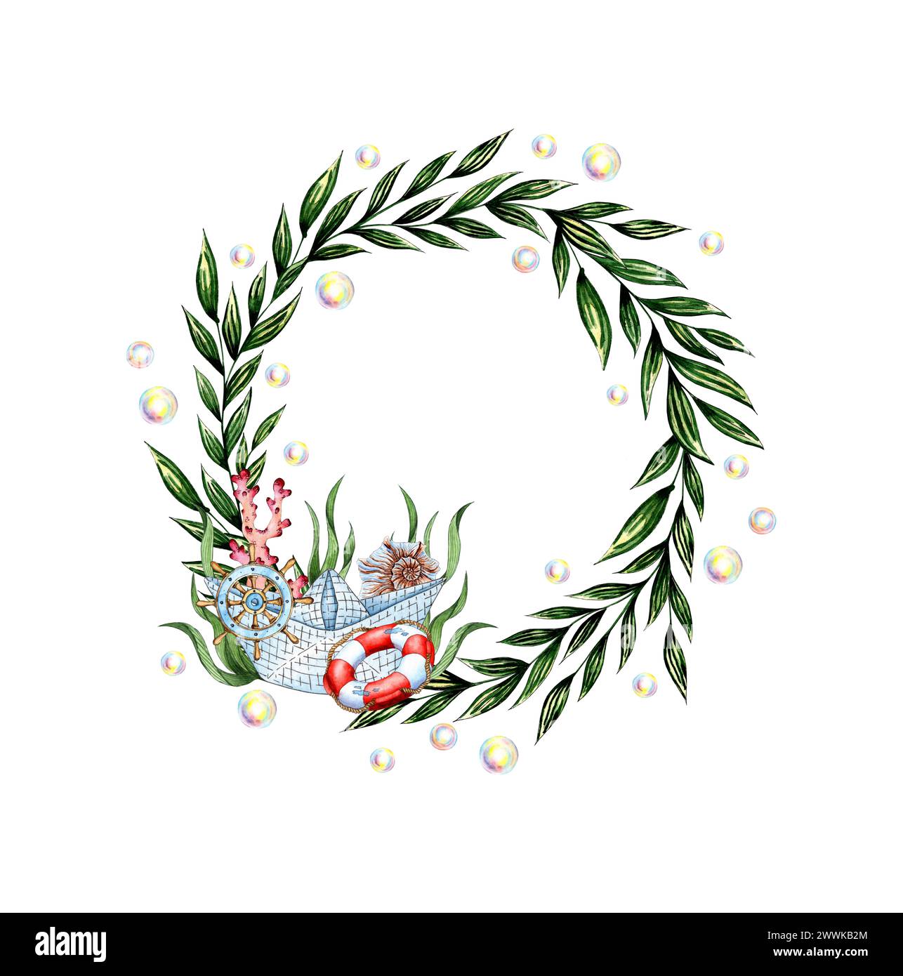 Nature paper boat Cut Out Stock Images & Pictures - Alamy