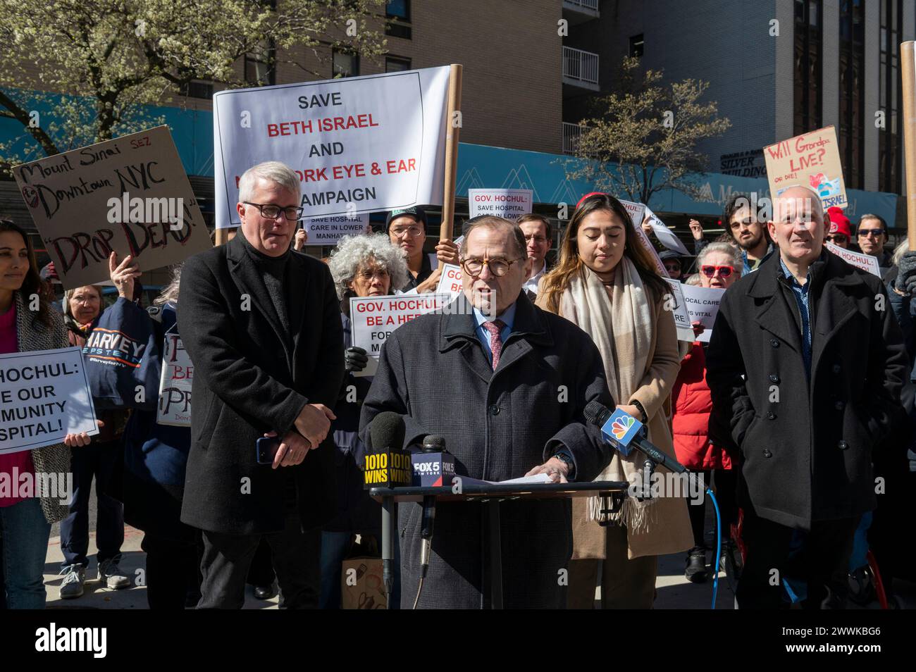 New York, New York, USA. 24th Mar, 2024. (NEW) Elected Officials ...