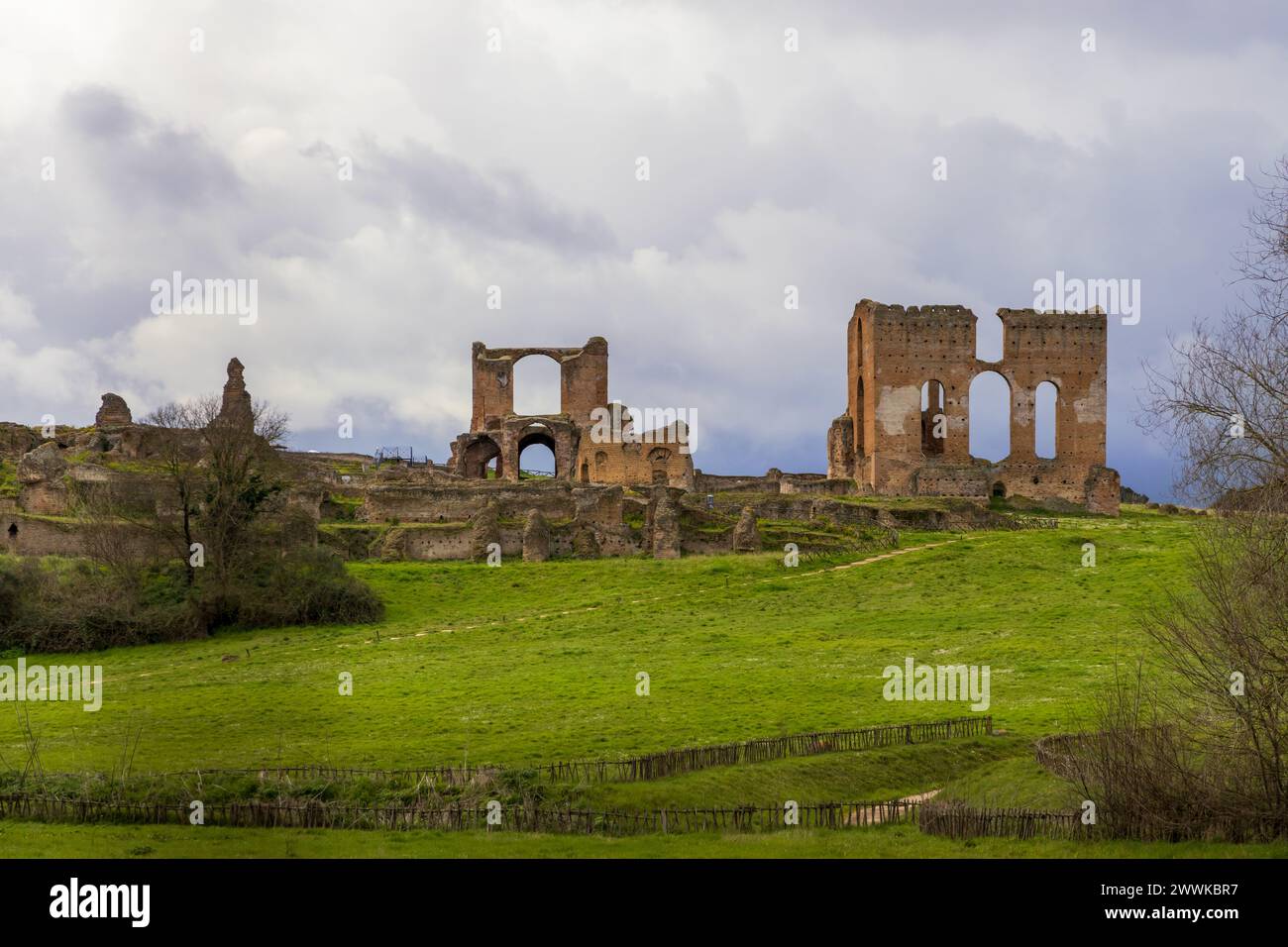 Villa of the Quintilii, an ancient Roman villa in Rome, Italy Stock ...