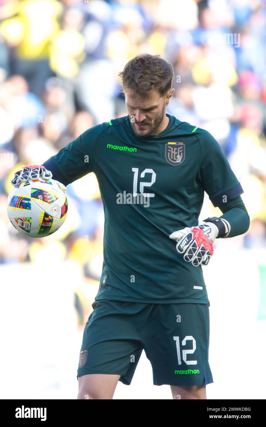 Harrison, United States. 24th Mar, 2024. Javier Burrai of Ecuador ...