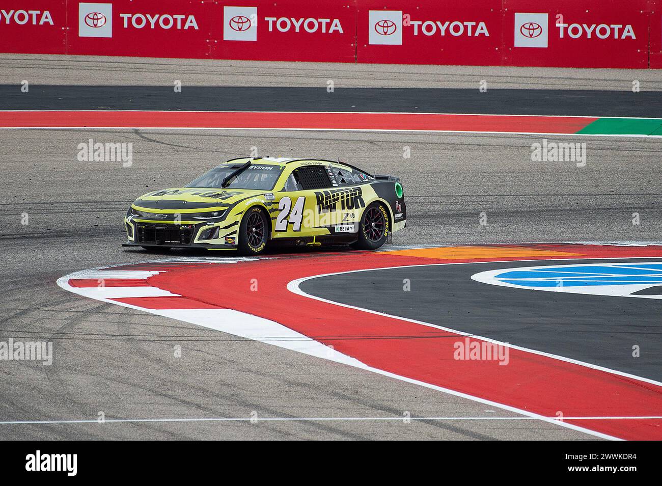 The Americas. 24th Mar, 2024. William Byron (24) with Hendrick ...
