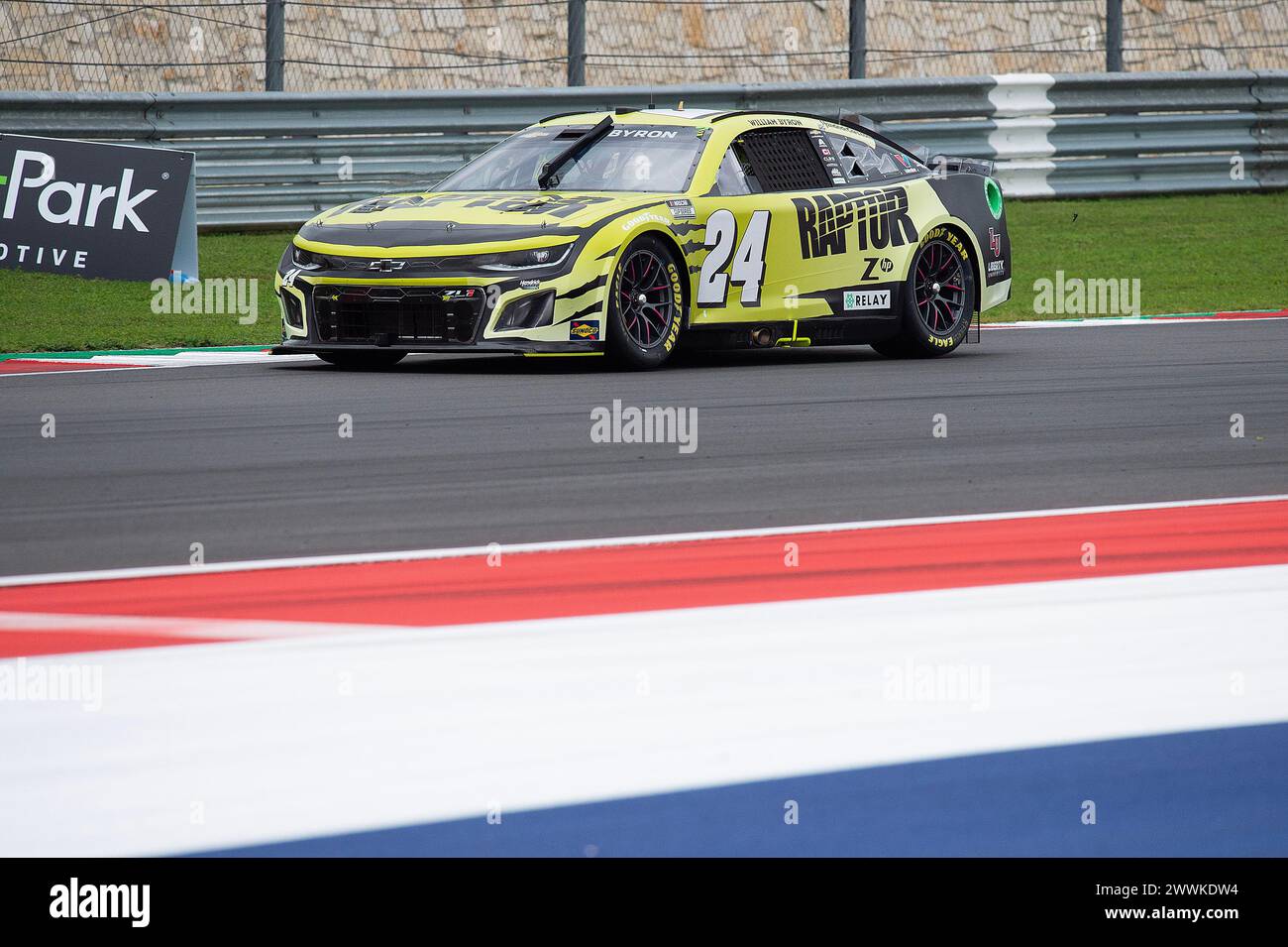 The Americas. 24th Mar, 2024. William Byron (24) with Hendrick ...