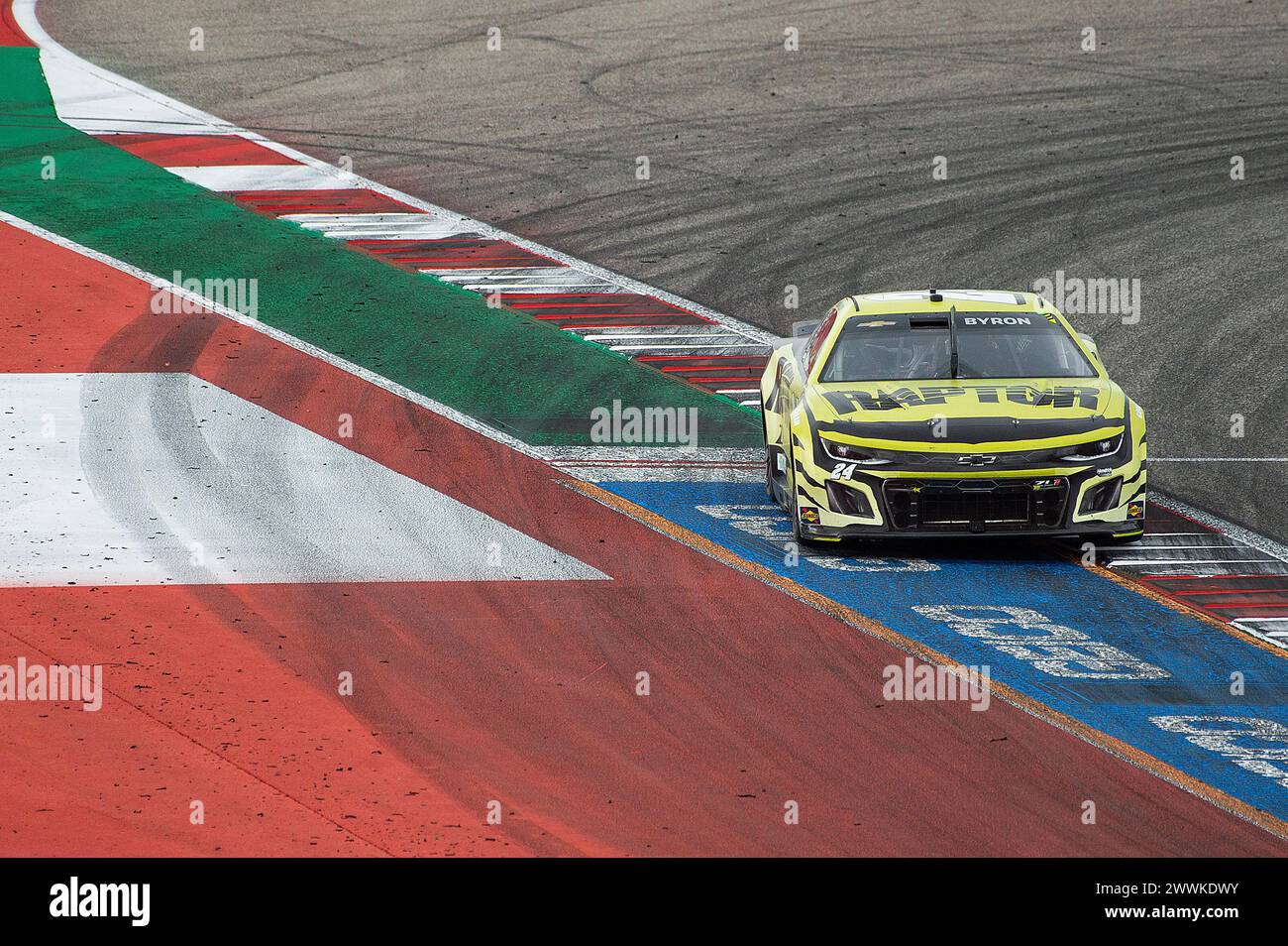 The Americas. 24th Mar, 2024. William Byron (24) with Hendrick ...