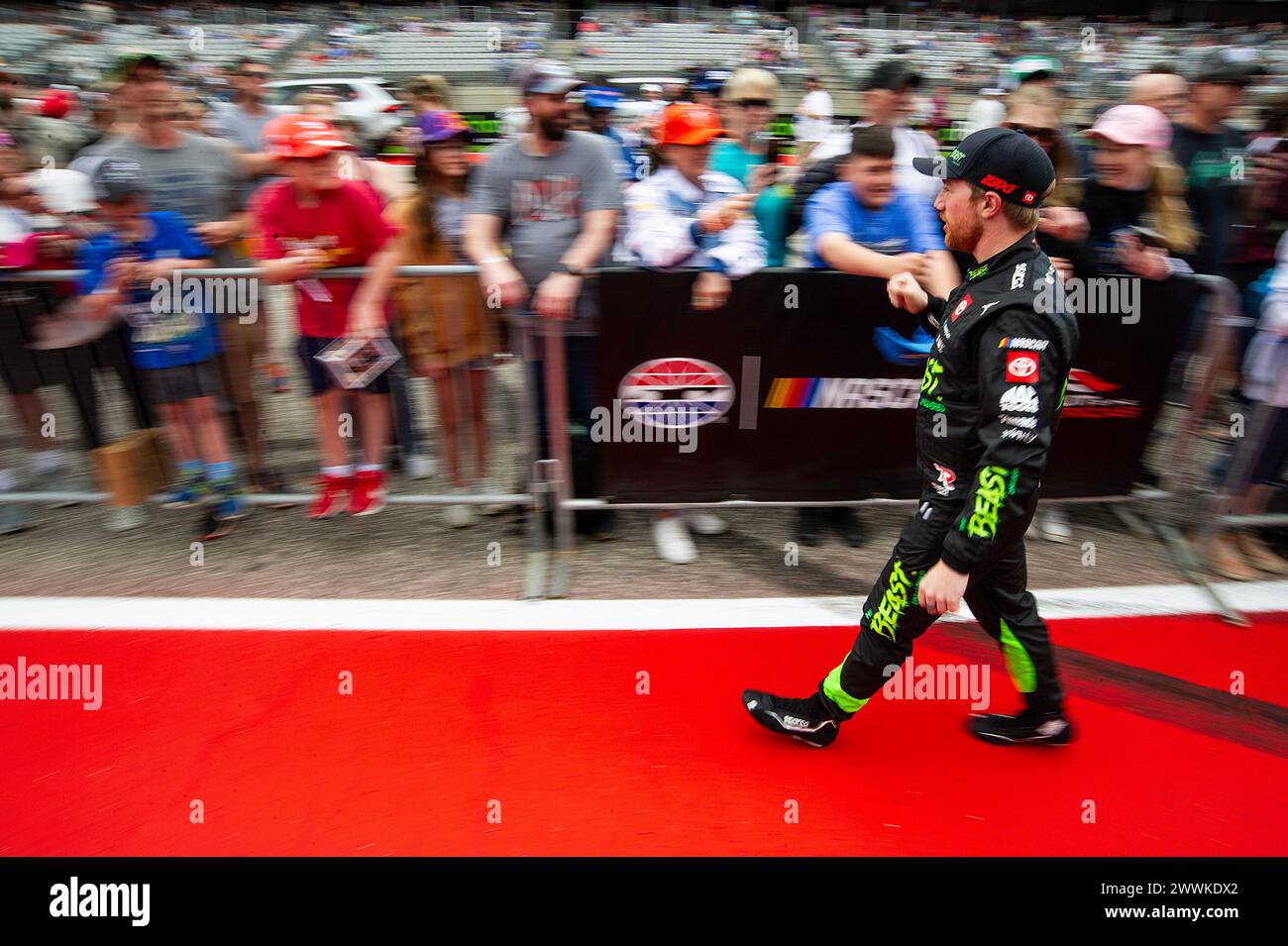 The Americas. 24th Mar, 2024. Tyler Reddick (45) with 23XI Racing ...