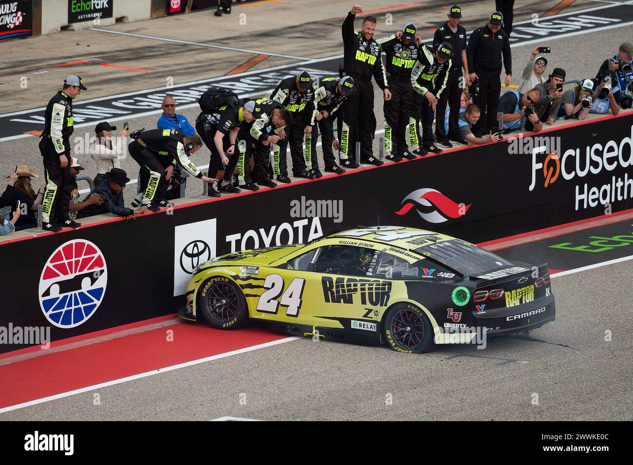 The Americas. 24th Mar, 2024. William Byron (24) with Hendrick ...