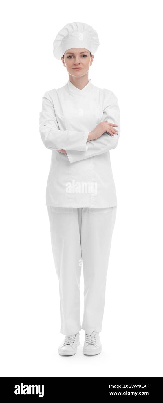 Female chef in uniform Cut Out Stock Images & Pictures - Alamy