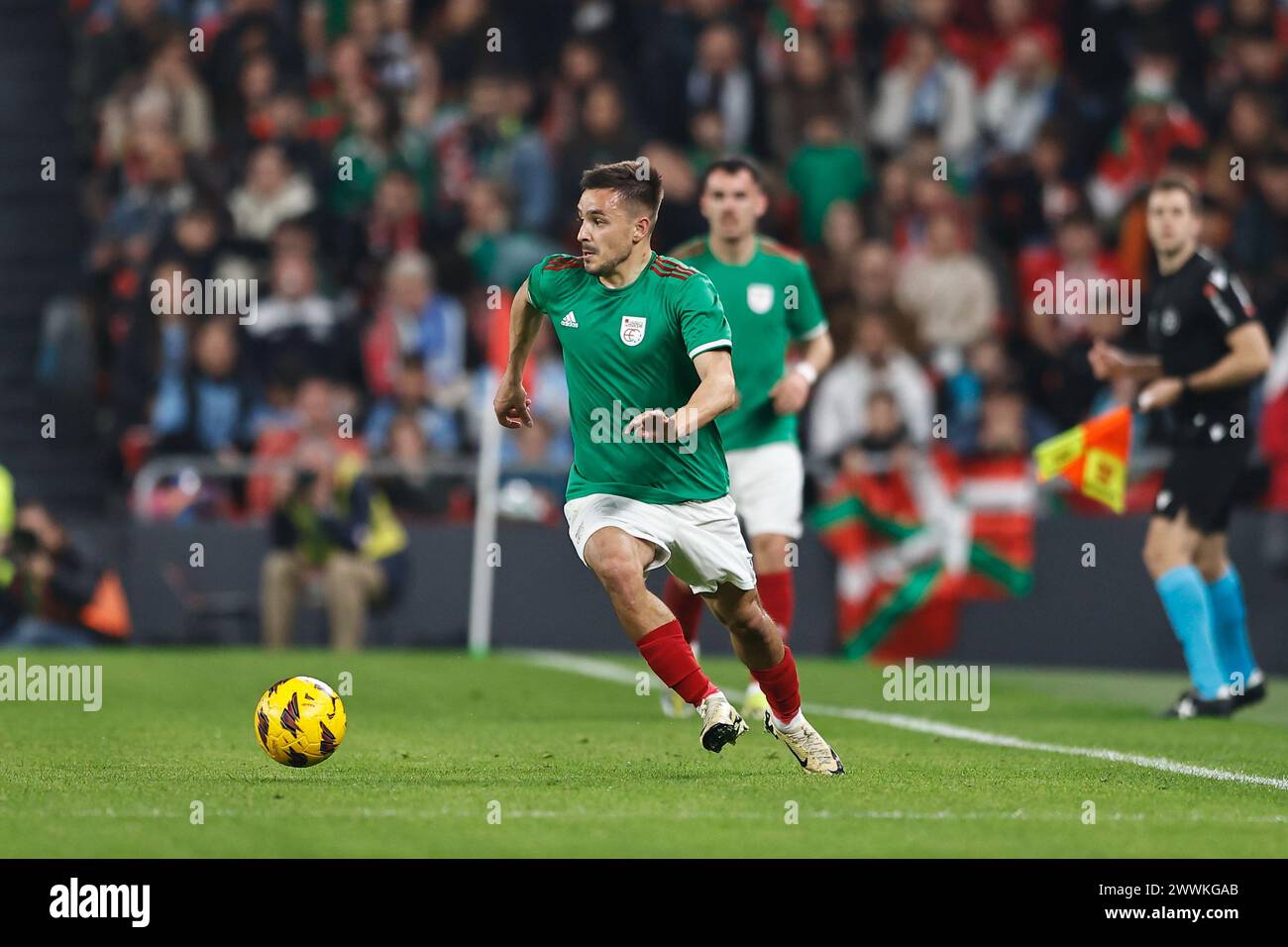 Bilbao, Spain. 23rd Mar, 2024. Andoni Gorosabel (Basque) Football ...