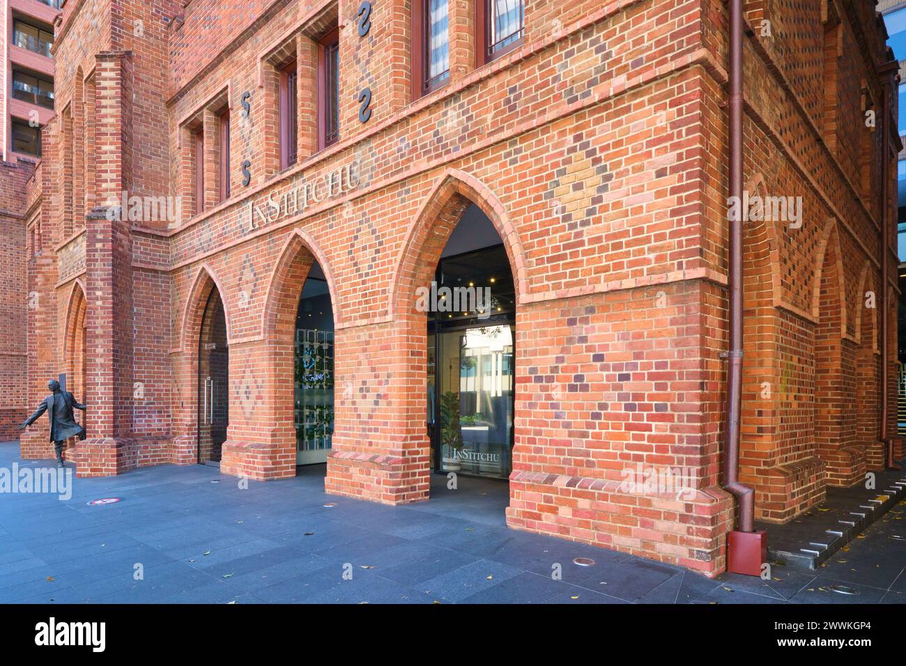 The historical Cloisters building, constructed from 1856-1860 ...
