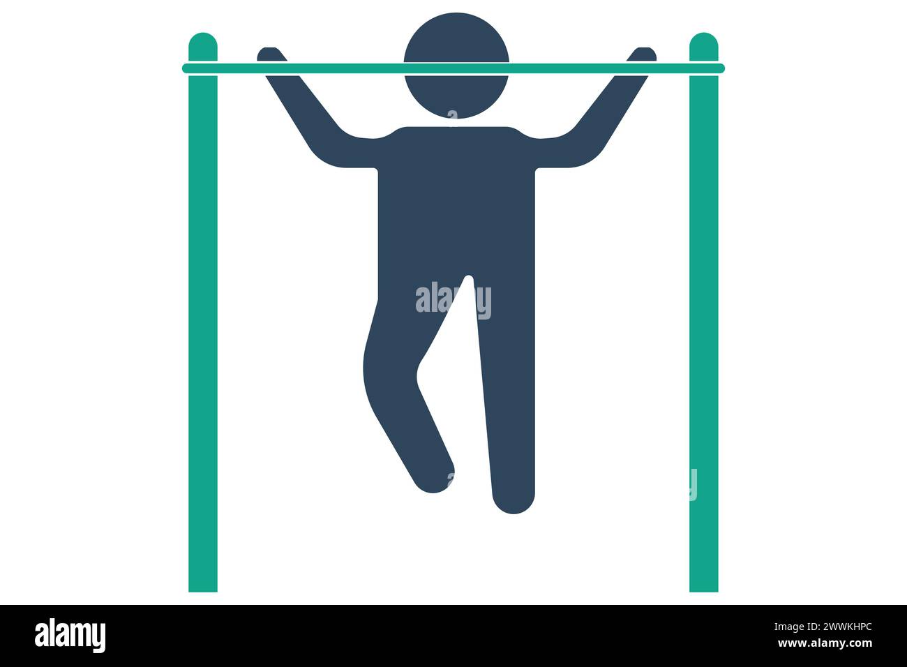 Man athletic bodybuilding sport pictogram hi-res stock photography and ...