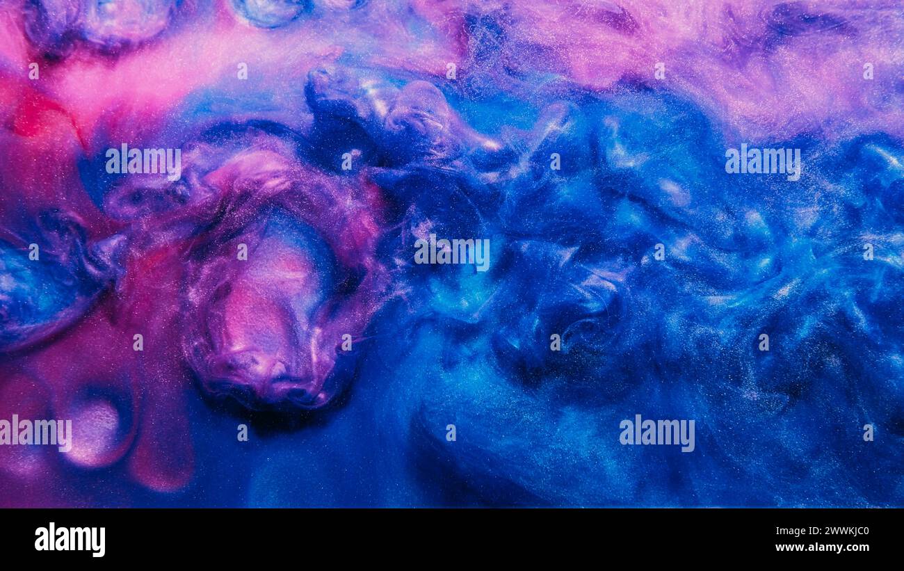 Magic vapor paint water swirl hi-res stock photography and images - Alamy