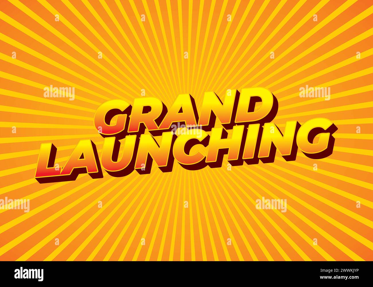 Ceremony launching Stock Vector Images - Alamy