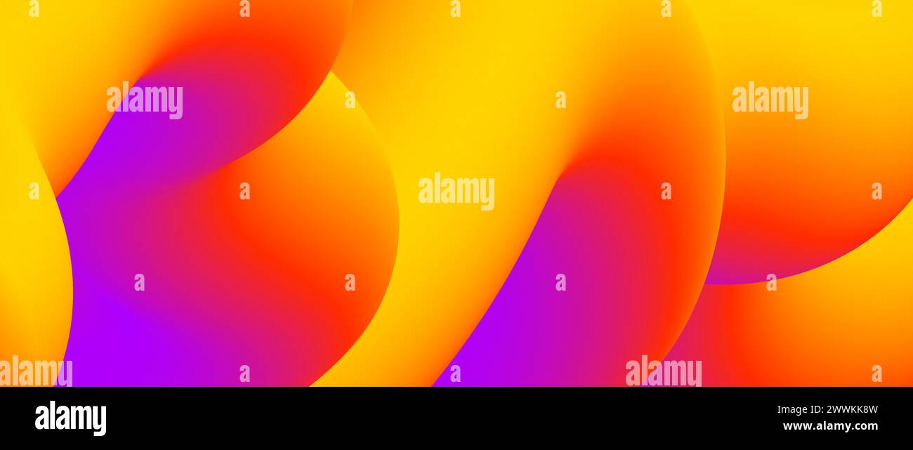 Yellow Waves Background