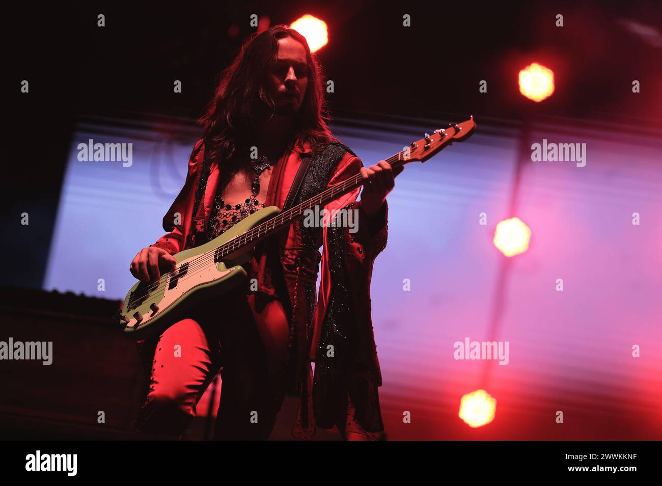 Bassist sam kiszka hi-res stock photography and images - Alamy