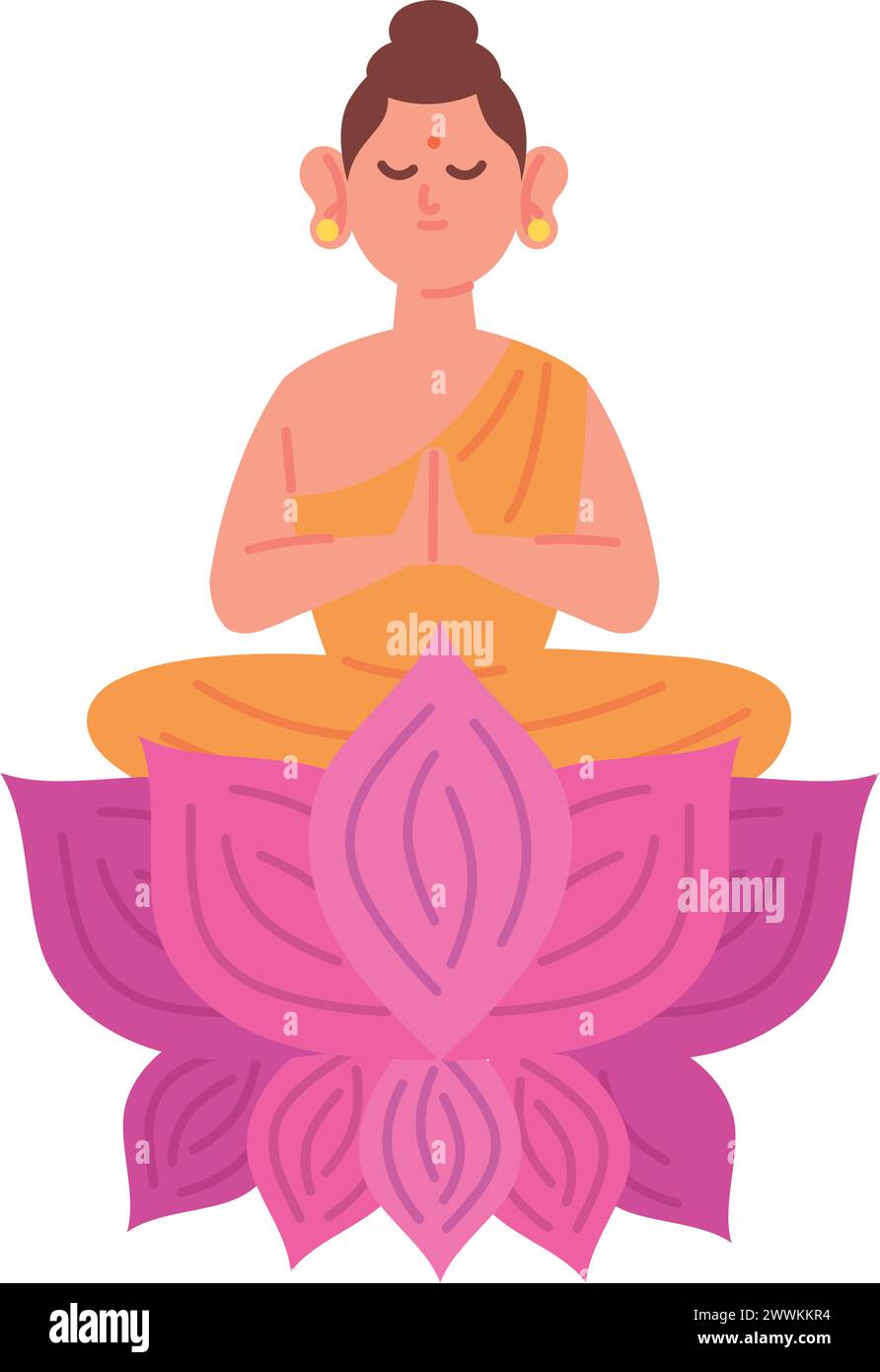 Vesak day buddha in Cut Out Stock Images & Pictures - Alamy