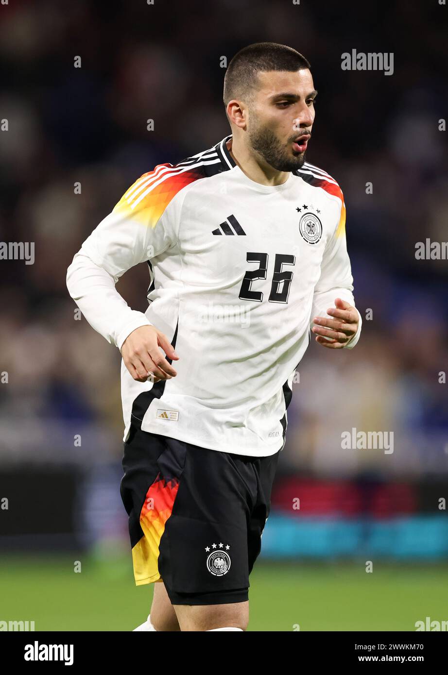 Deniz Undav of Germany LYON, FRANCE - MARCH 23: international friendly ...
