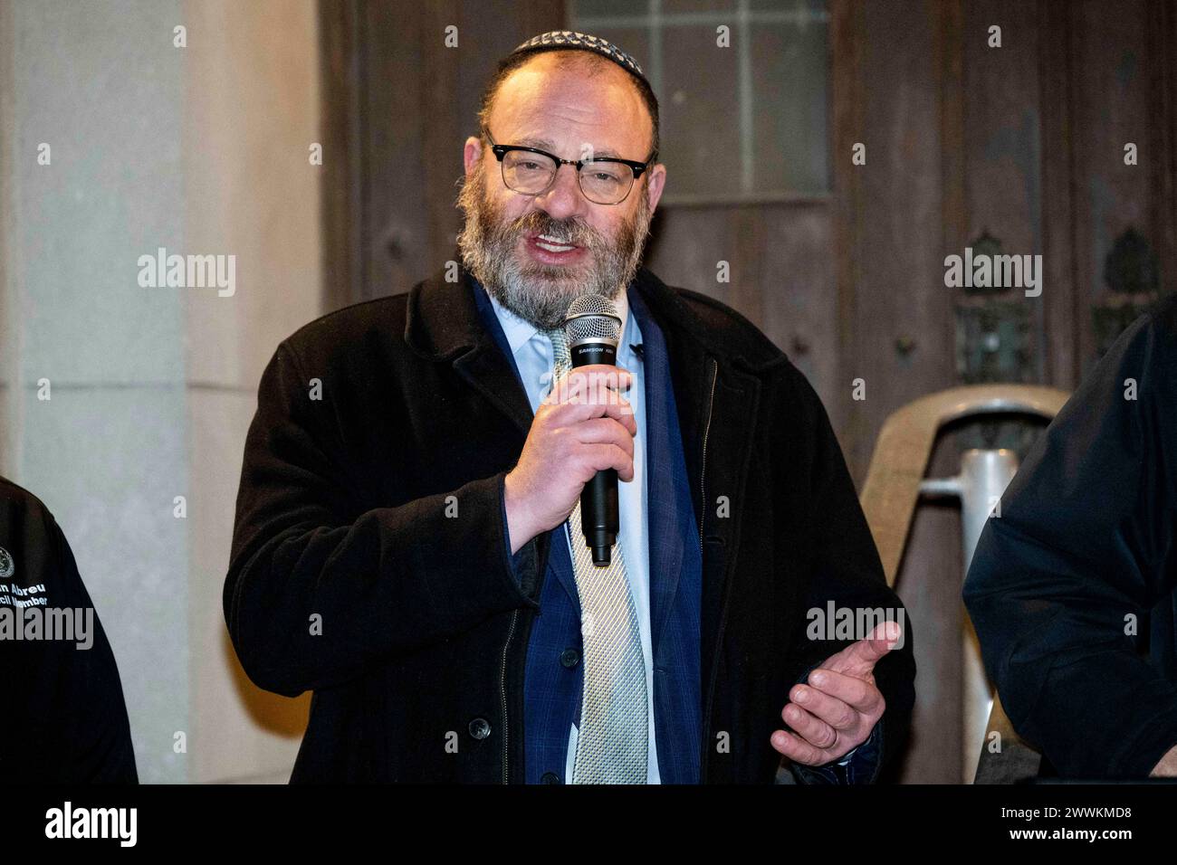 March 24, 2024, New York City, New York, United States: Rabbi JEREMY ...