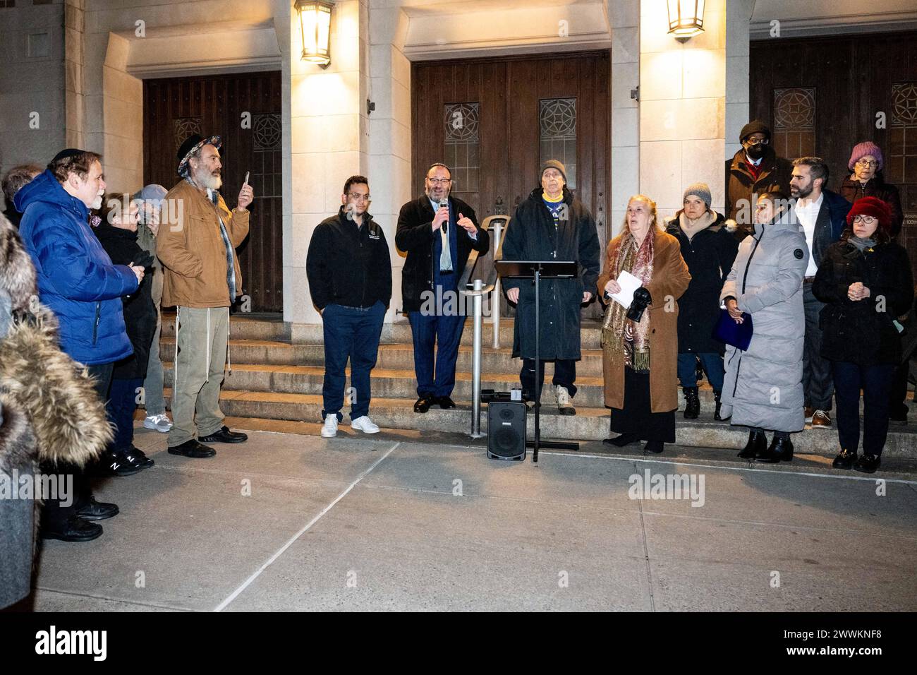 New York City, United States. 24th Mar, 2024. Rabbi Jeremy Kalmanofsky ...