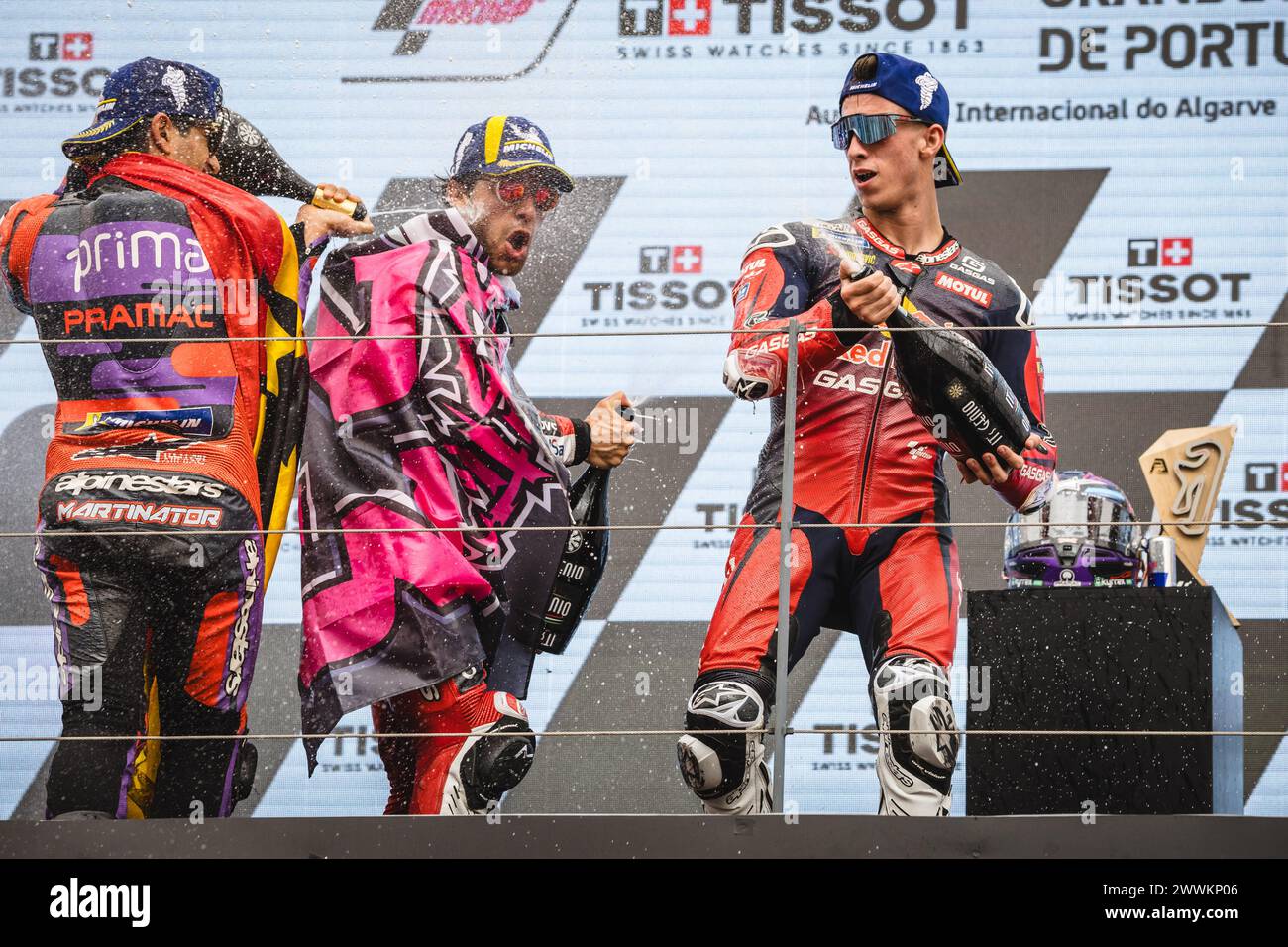 Portimao, Portugal. 24th Mar, 2024. Winner Maverick Jorge Martin of ...