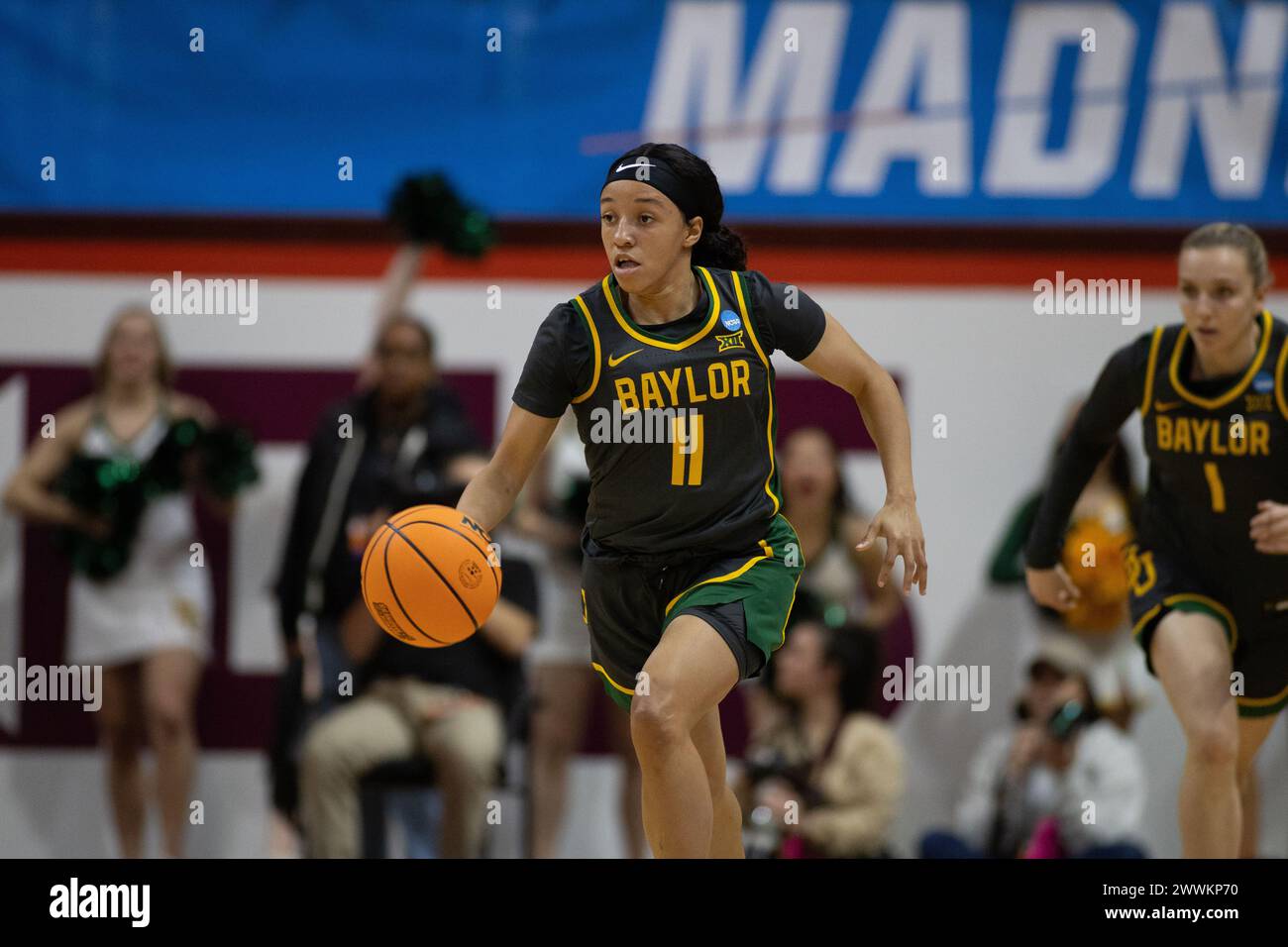 Blacksburg, VA, USA. 24th Mar, 2024. Baylor Lady Bears guard Jada ...