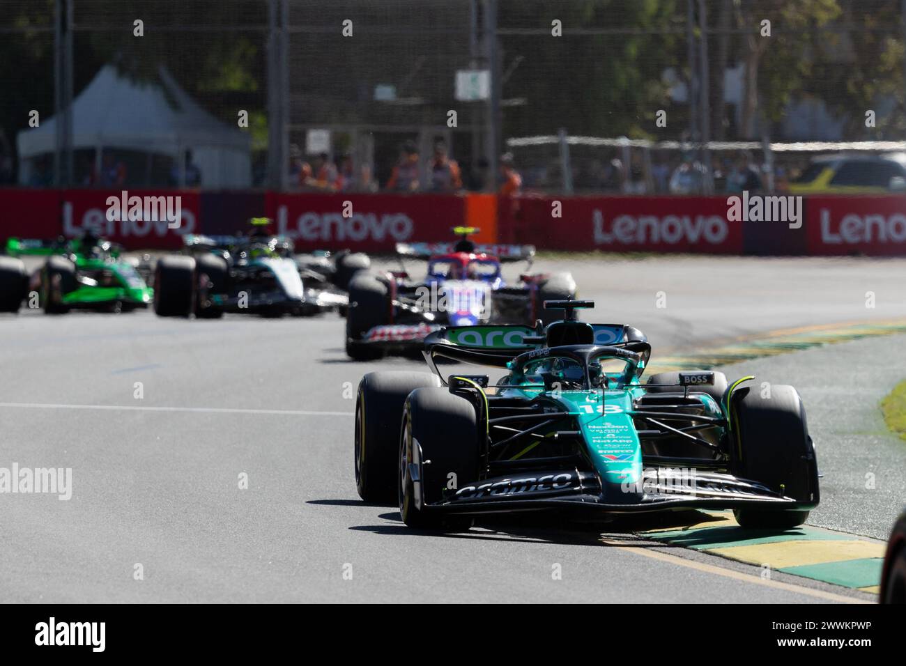 Aston martin aramco f1 team hi-res stock photography and images - Alamy