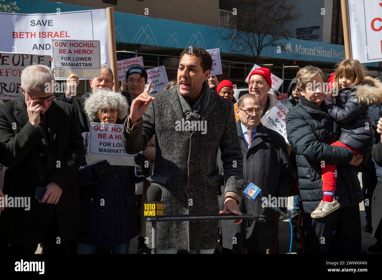 New York, United States. 24th Mar, 2024. New York City Councilmember ...