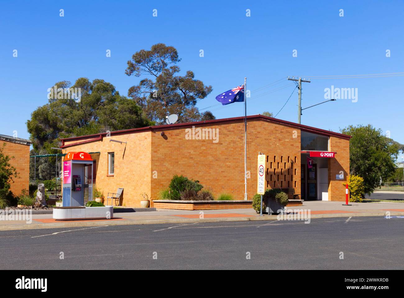 Meandarra Post Office building Queensland Australia Stock Photo - Alamy