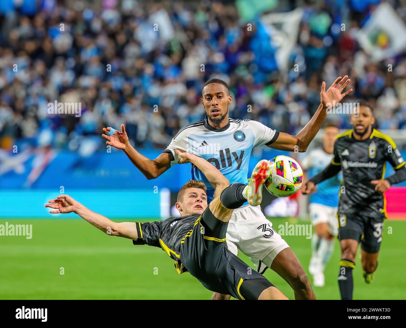 Charlotte, North Carolina, USA. 23rd Mar, 2024. Columbus Crew ...