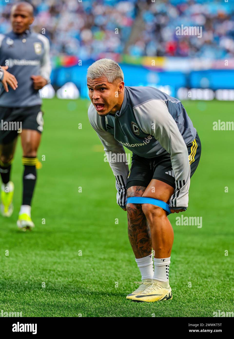 Charlotte, North Carolina, USA. 23rd Mar, 2024. Columbus Crew forward ...