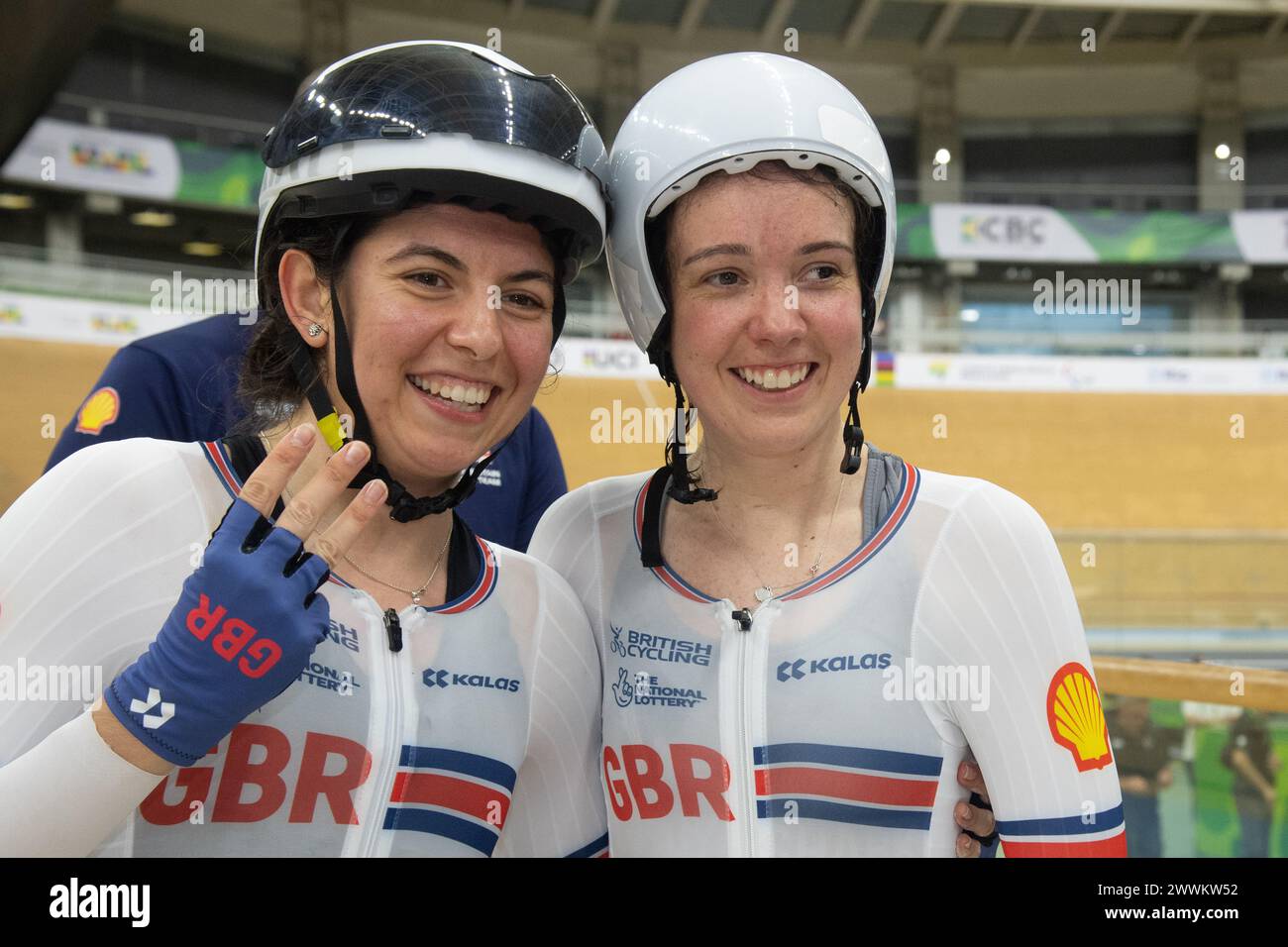 Rio de Janeiro, Brazil. 24th Mar, 2024. Dannielle Khan and Elizabeth ...